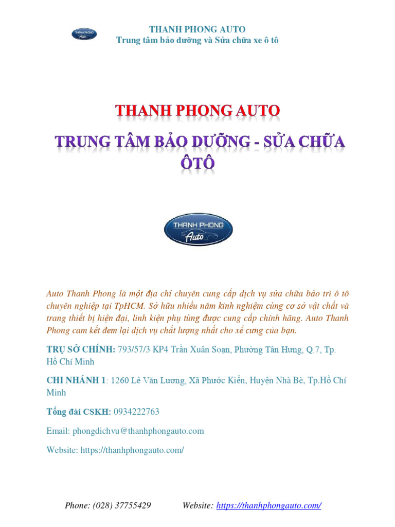 Tim Hiu V H THNG Diu Hoa Tren Xe Ot | PDF