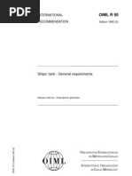 OIML Alcoholometric Tables | PDF