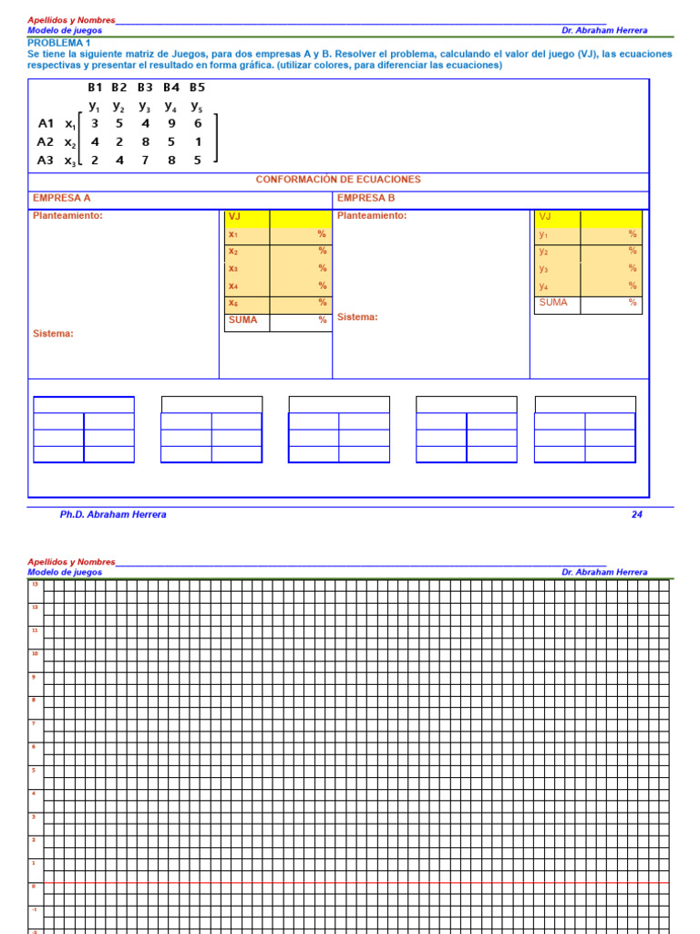 3 Juegos IO II 2P | PDF