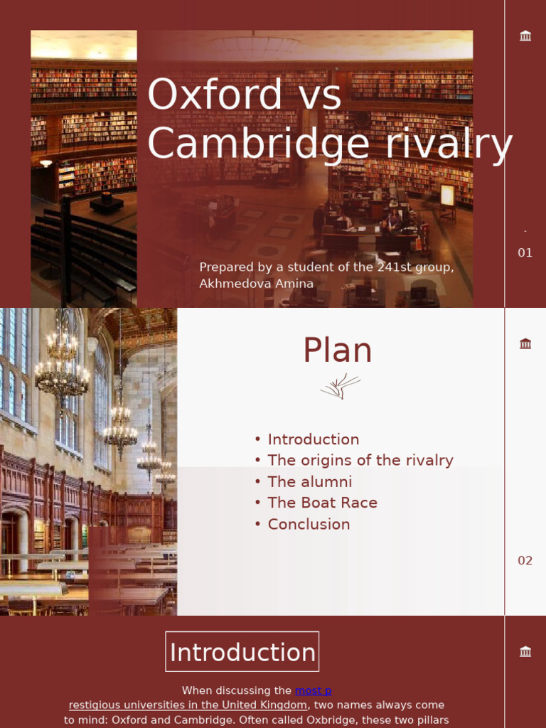 Oxford-Cambridge Rivalry Explained | PDF | University Of Cambridge ...