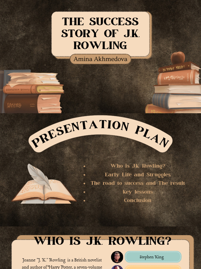 The Success Story of J.K. Rowling | PDF | J. K. Rowling