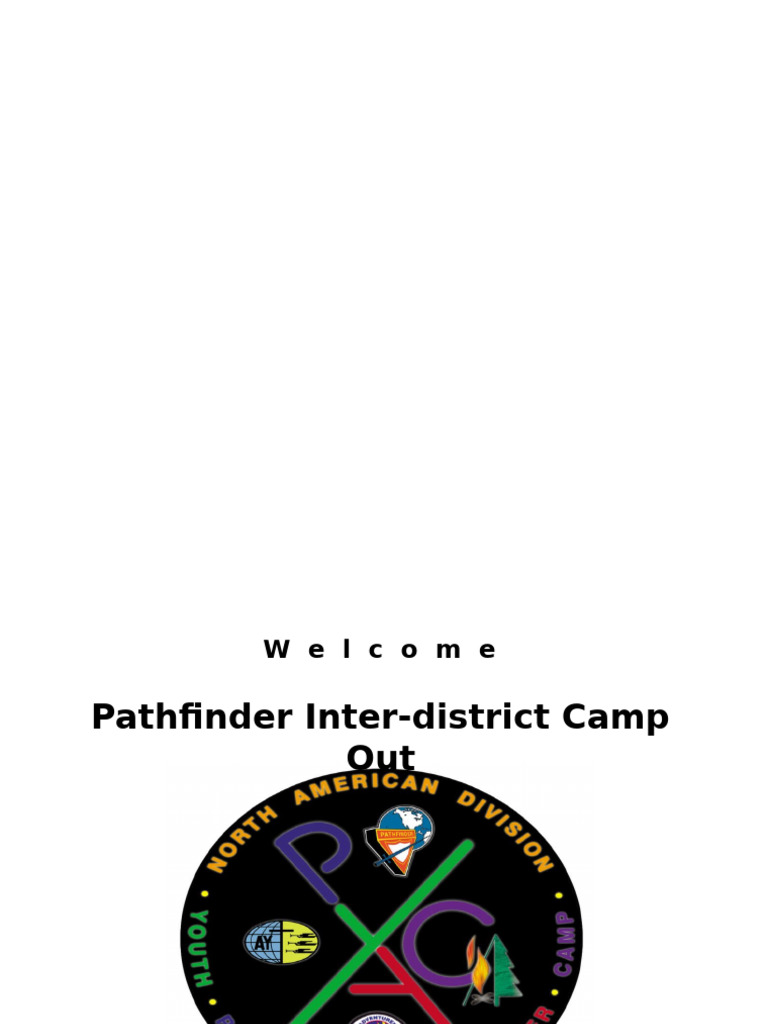 Pathfinder Camp Companion Requirements | PDF | Epistle To The ...