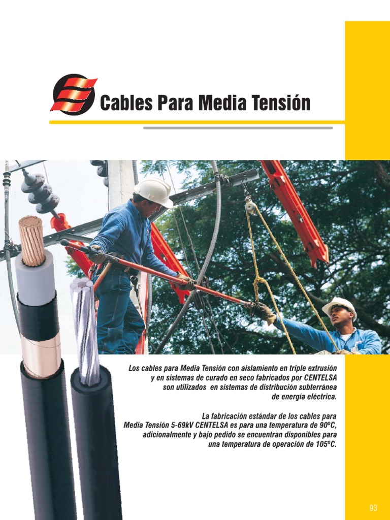 Catalogo Completo Cables MT Centelsa | PDF | Cobre | Elementos químicos
