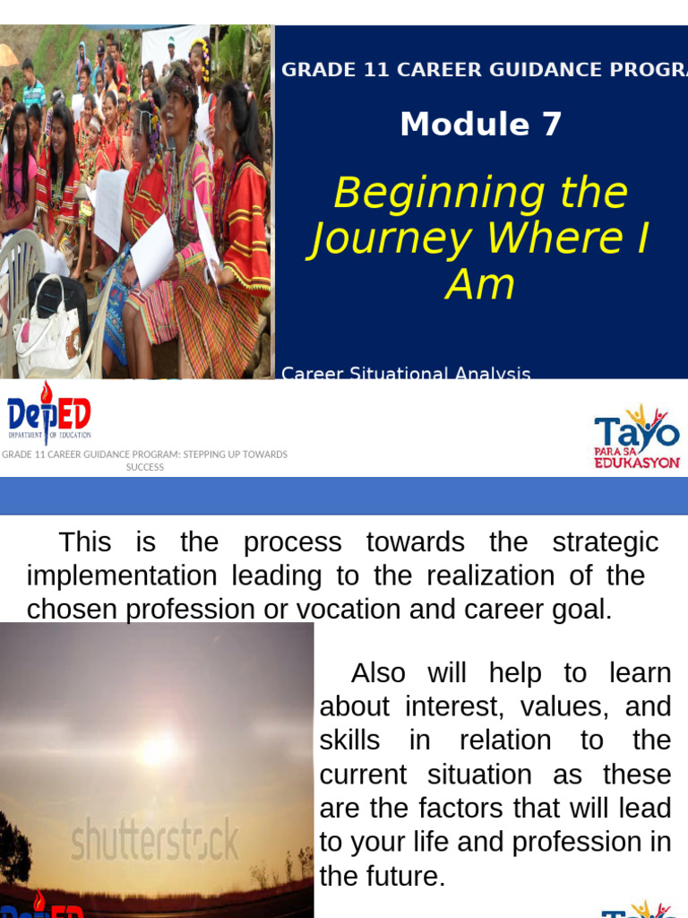 Career Guidance: SWOT Analysis & Planning | PDF | Self Efficacy ...
