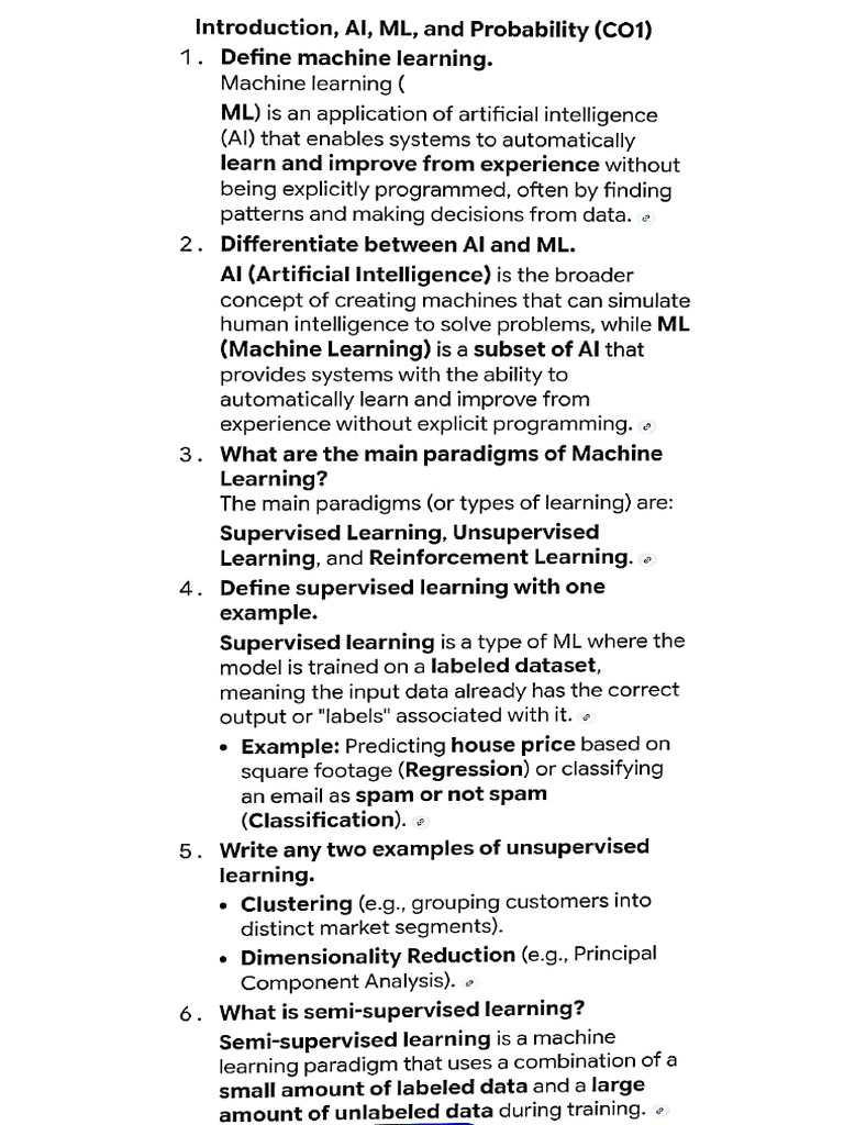 MLT (2 Marks) | PDF