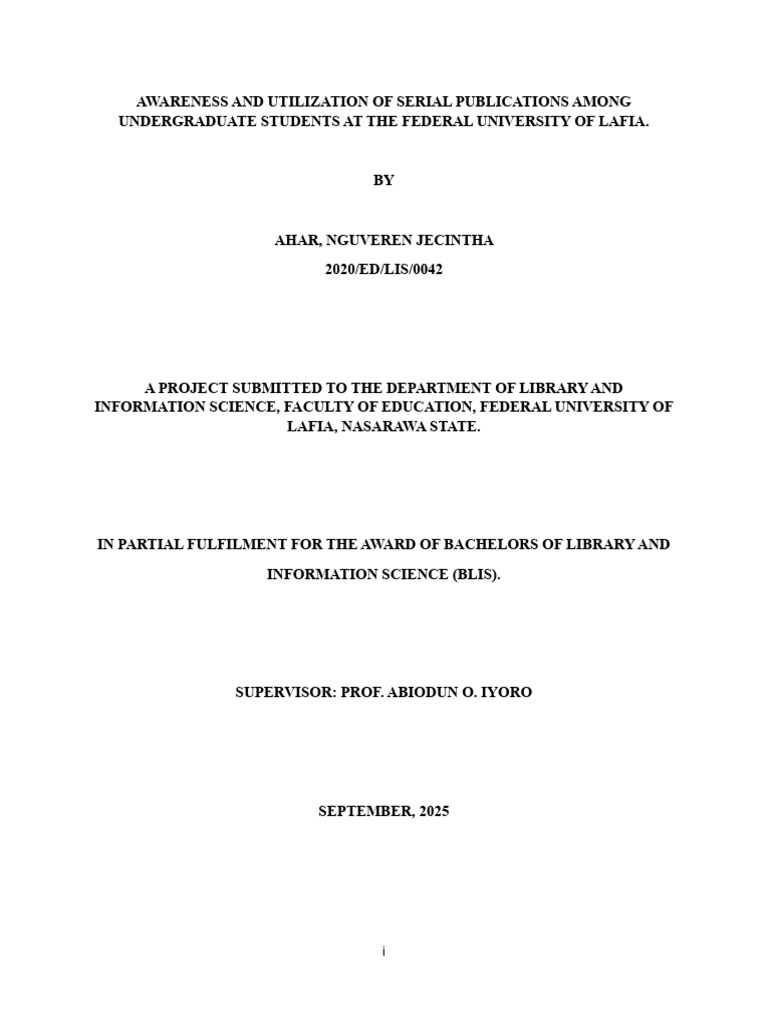 Jc's Project Work 1-5 With Pre. | PDF | Information Literacy | Libraries