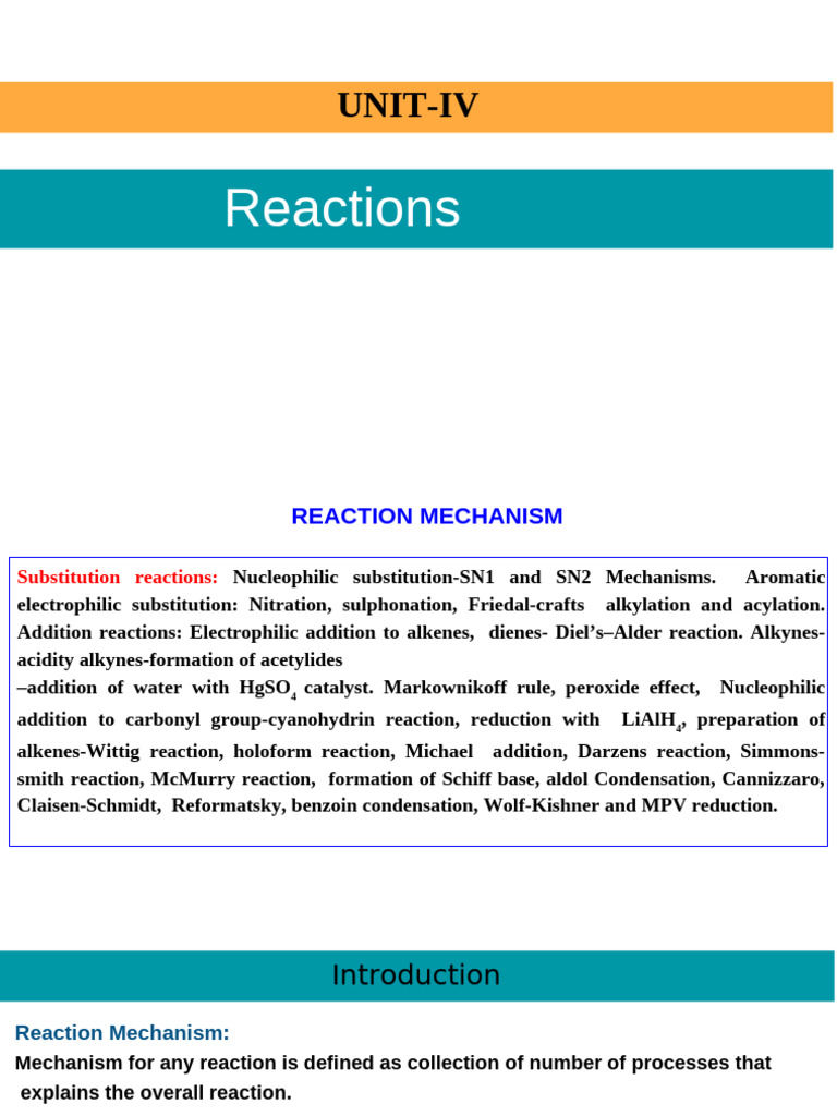 Reverse Sulfonation Mechanism Explained | PDF | Chemical Reactions ...