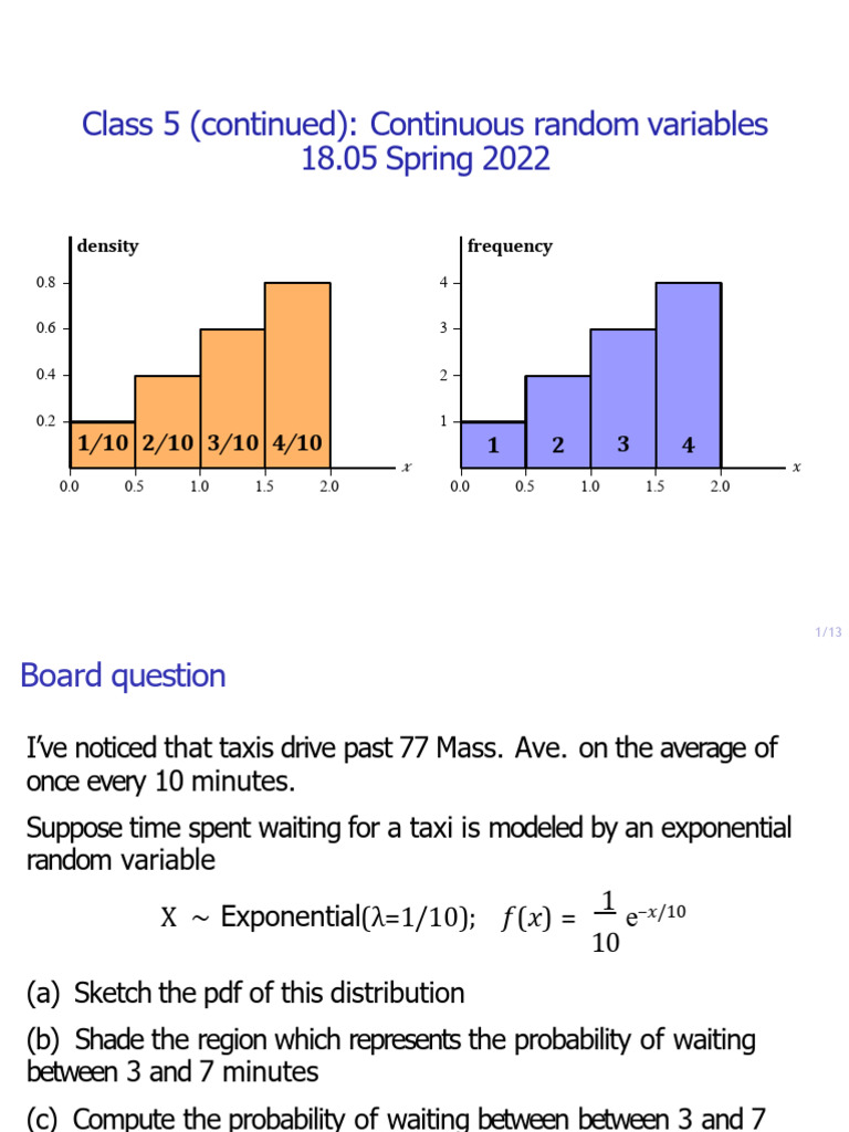 CH - 05-2 (Gallery of Continuous Variables, Histograms) | PDF ...