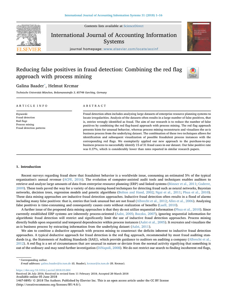 Reducing Fraud Detection False Positives | PDF | Sensitivity And ...