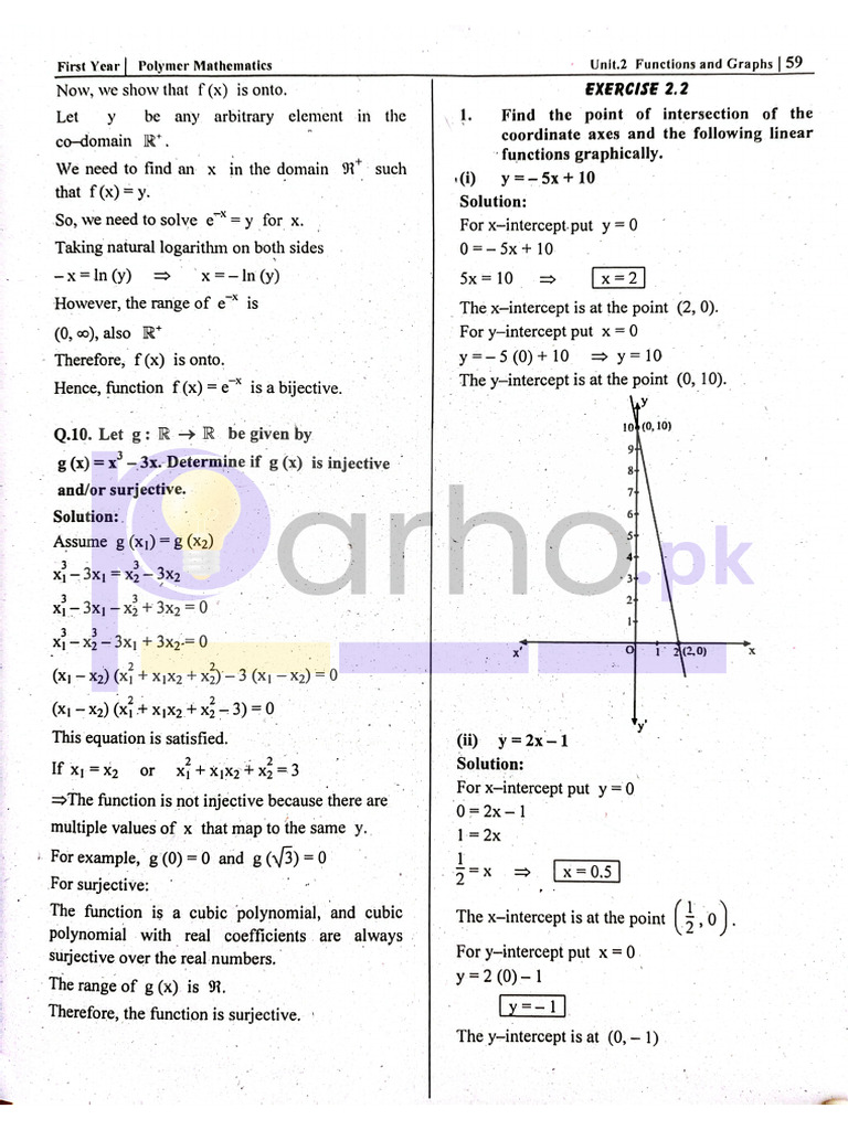 Class 11 Maths Exercise 2.2 | PDF