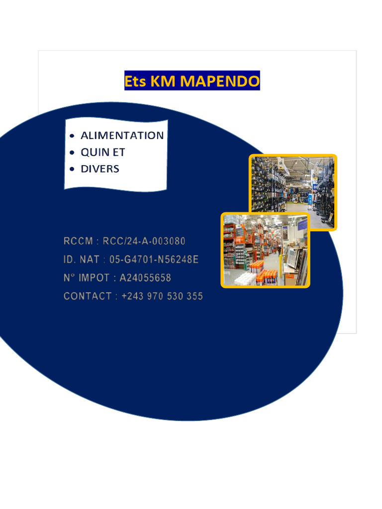 Ets KM Mapendo | PDF
