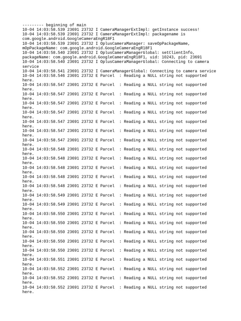 Log Cat 1759575838465 | PDF | System Software | Computer Science