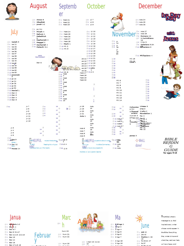 600 - Day by Day With Jesus For Children | PDF | Book Of Genesis ...
