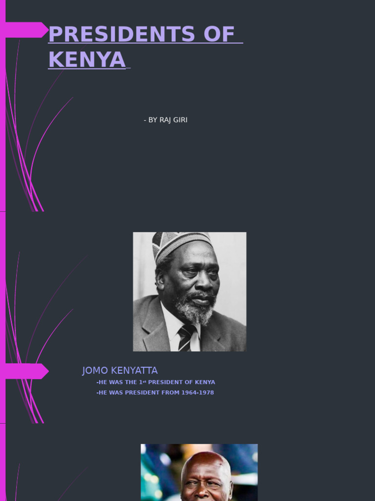 Presidents of Kenya | PDF