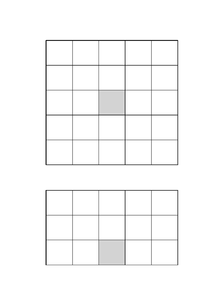 Bingo Linear Equation | PDF