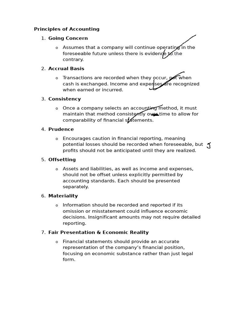 Principles of Accounting | PDF