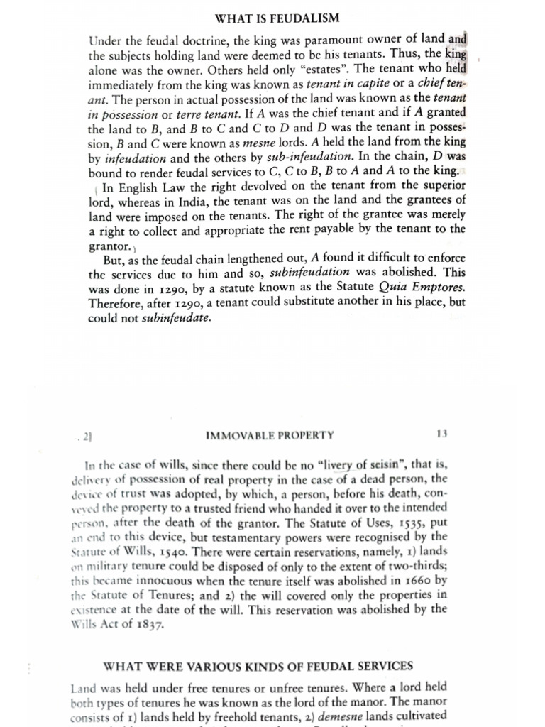Feudalism | PDF