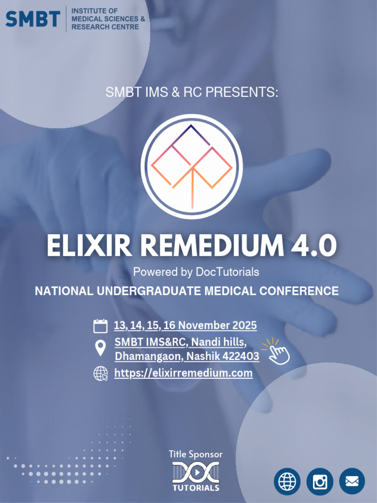 Elixir Remedium 4.0 Brochure | PDF | Doctor Of Medicine | Medicine