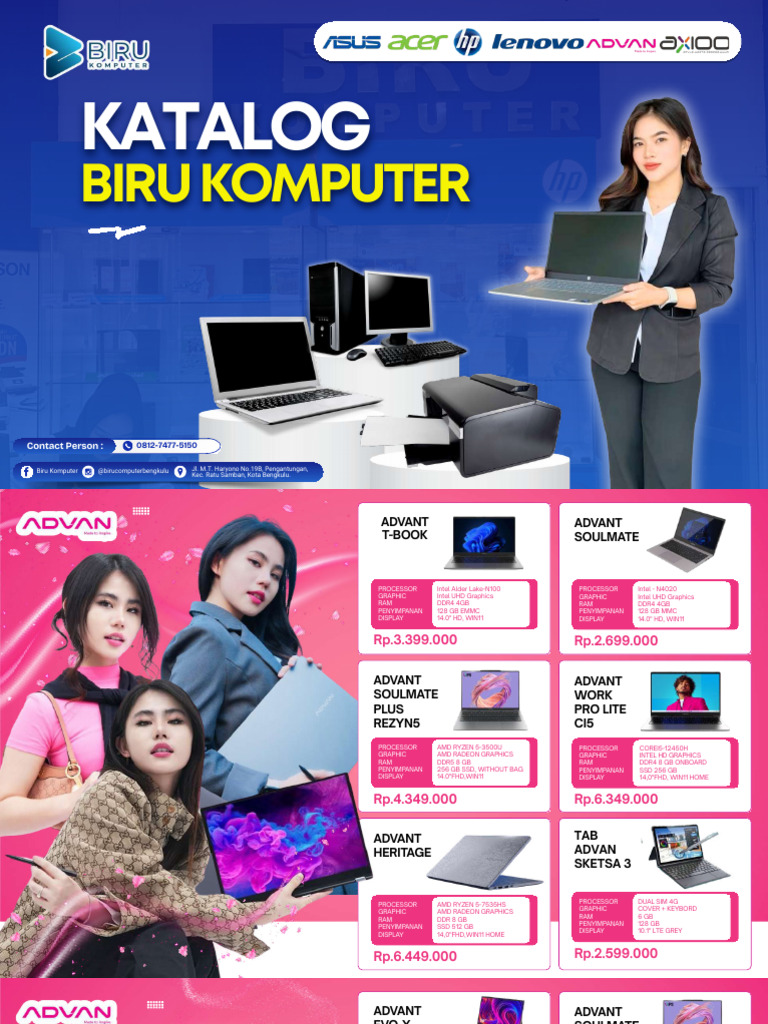 Brosur Biru Komputer - Compressed | PDF | Computer Architecture | Computer Engineering