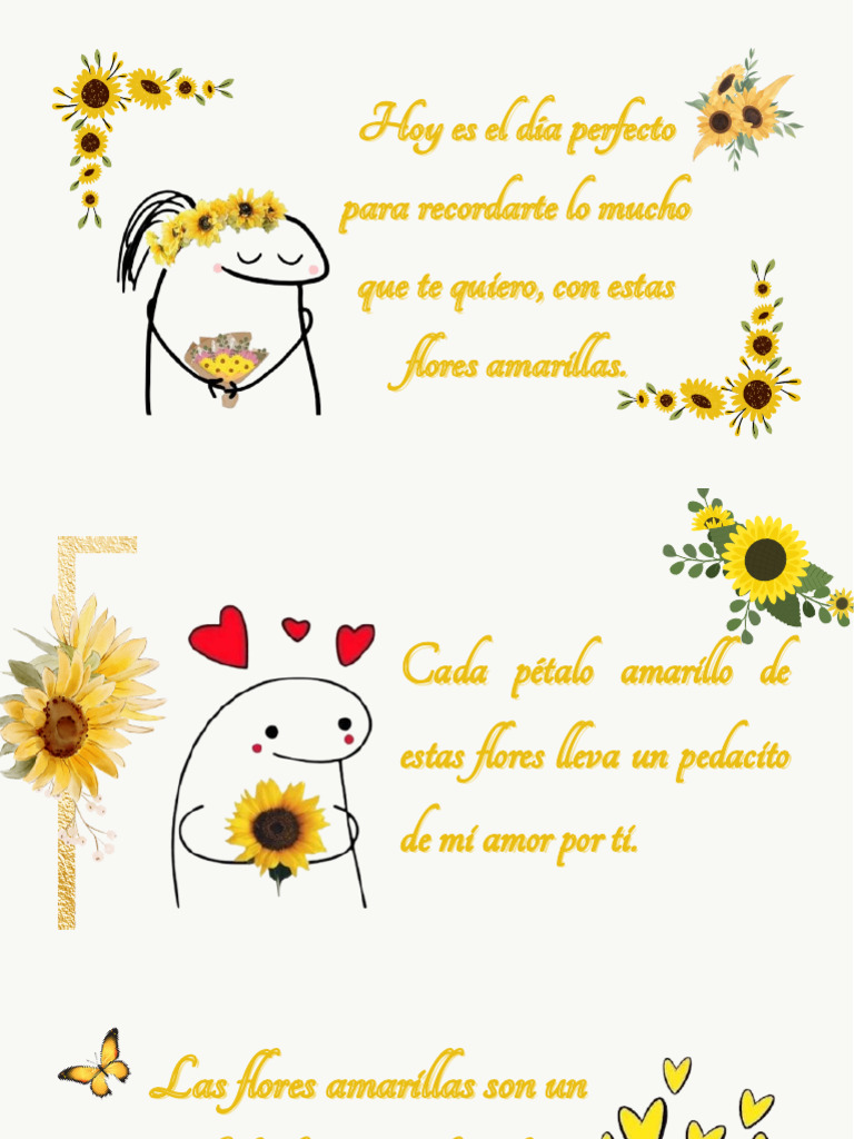 "Hoy Es El Día Perfecto para Recordarte Lo Mucho Que Te Quiero, Con ...