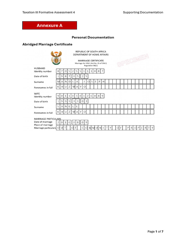 Taxation III Assessment Documentation | PDF | Taxes | Government Finances