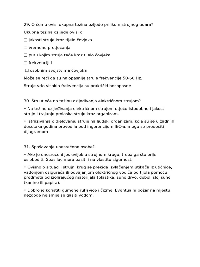 EiR 1. Dio Ostala Pitanja | PDF