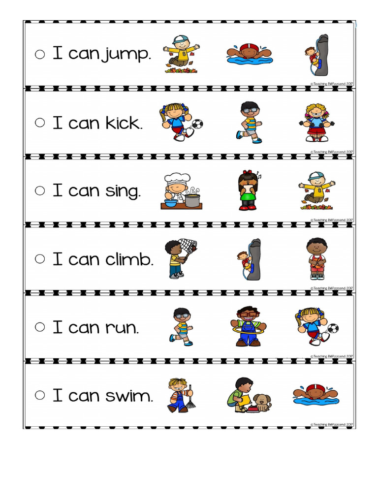 02 - Reading Fluency and Comprehension Sentence Strip | PDF