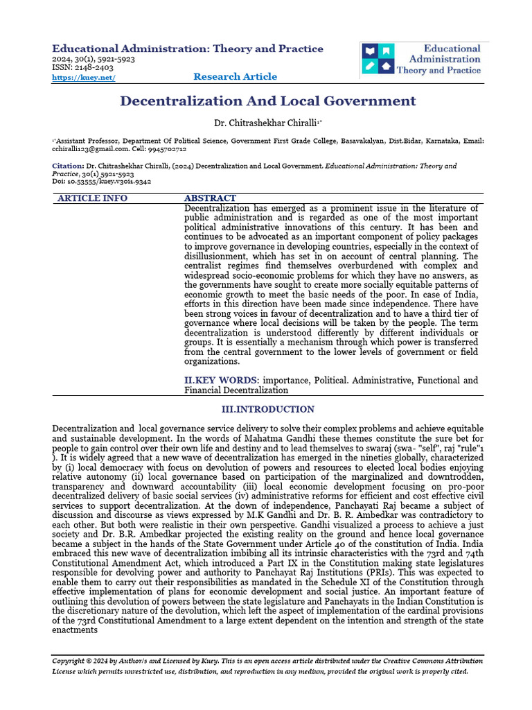 20250217125953318g 969 Vol. 30 No. 1 Jan 2024 Educational Administration Theory and Practice ...