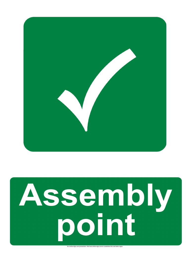 Assembly Point Safe Condition Sign | PDF