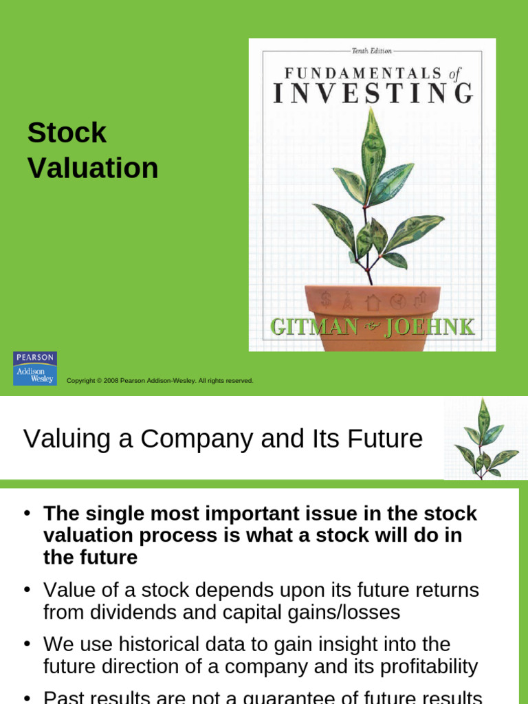 Module 4. Stock Valuation | PDF | Stock Valuation | Valuation (Finance)