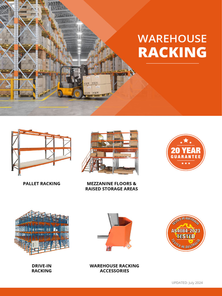 Optimized Warehouse Racking Solutions | PDF | Warehouse | Pallet