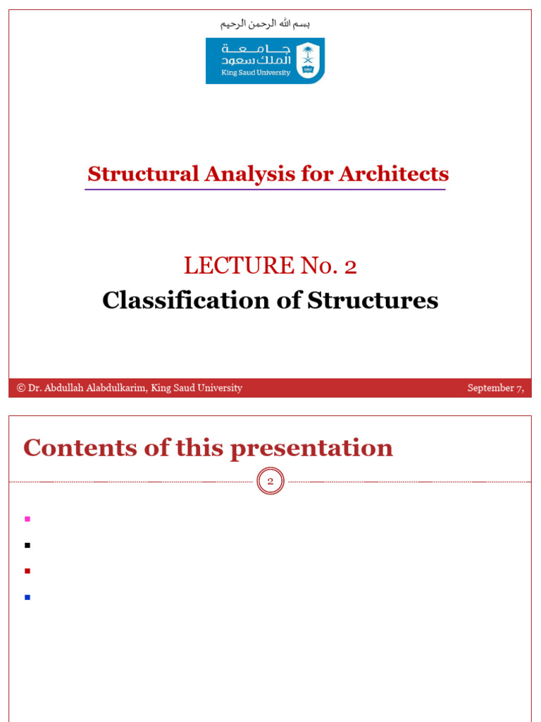 02 Classification of Structures | PDF | Beam (Structure) | Truss