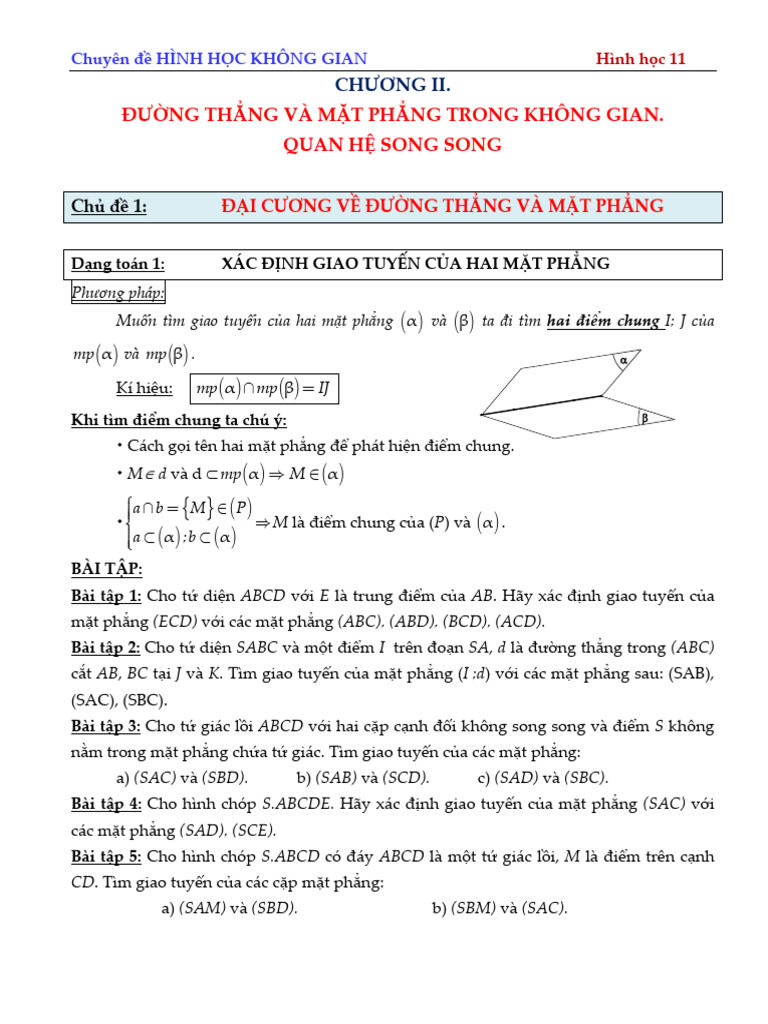 Chuong Ii_quan He Song Song Hue Thuong 1_0 (1) | PDF