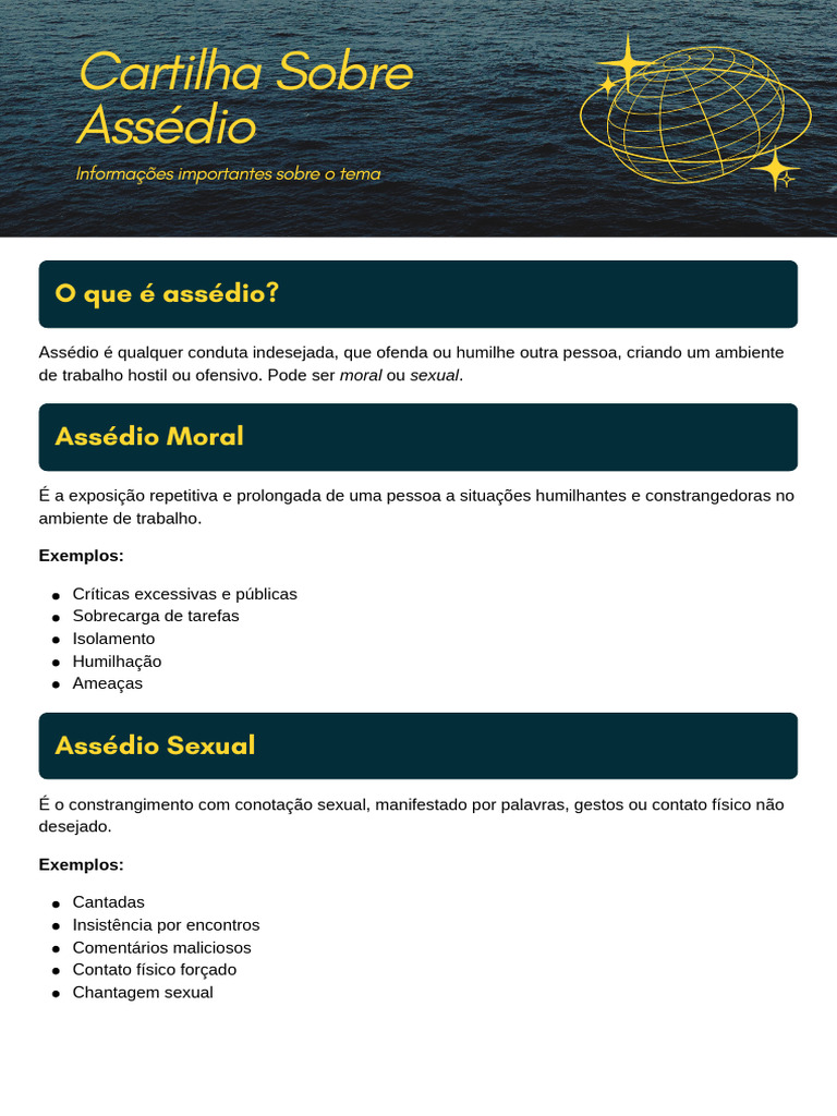 Guia Prático sobre Assédio no Trabalho | PDF