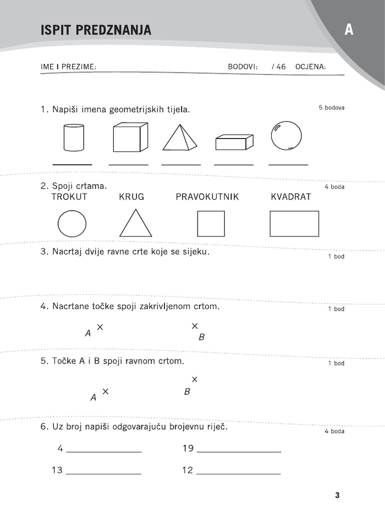 Ispit Predznanja - Matematicke Price 2 | PDF