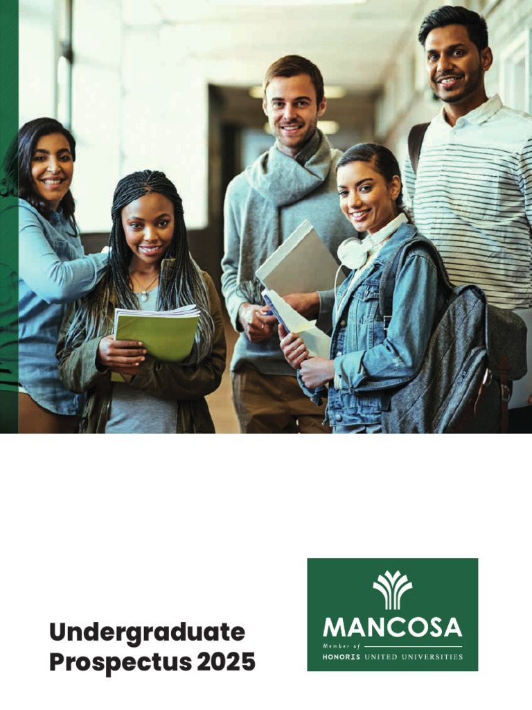 MANCOSA Undergraduate Prospectus 2025 | PDF | Academic Degree ...