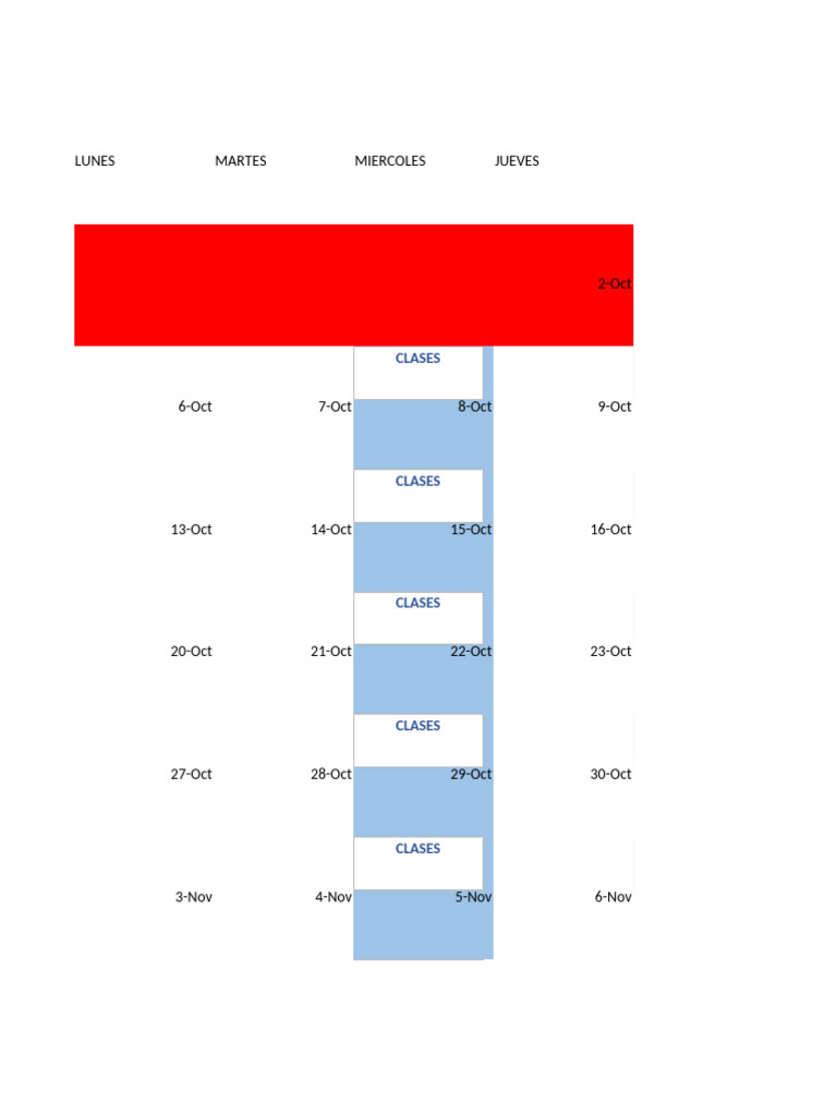 Calendario 2C 2025 | PDF