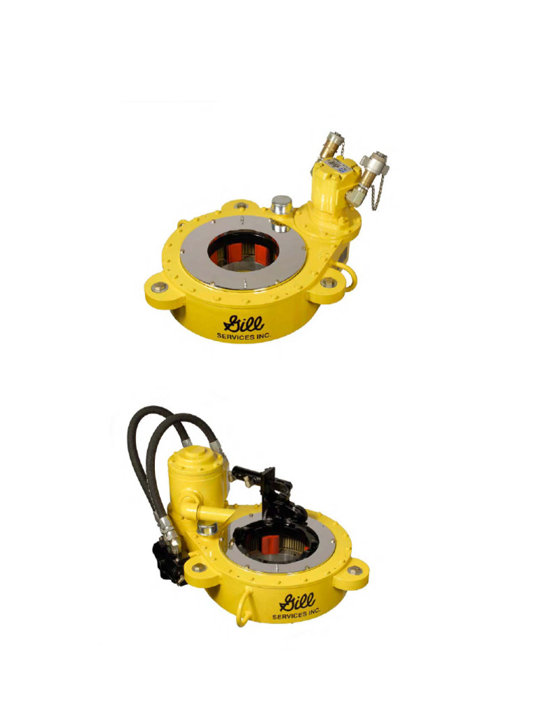 Model 100 Kelly Spinner Manual | PDF | Valve | Screw