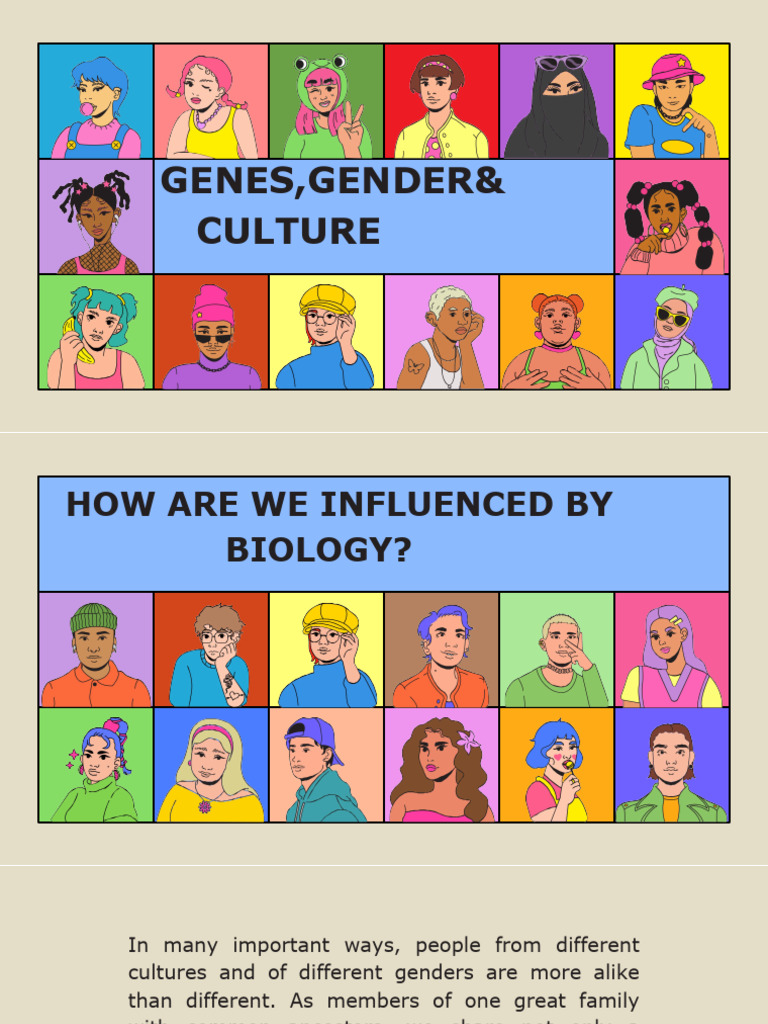 Genes, Culture, and Gender Identity - Edtd | PDF | Gender | Gender Studies