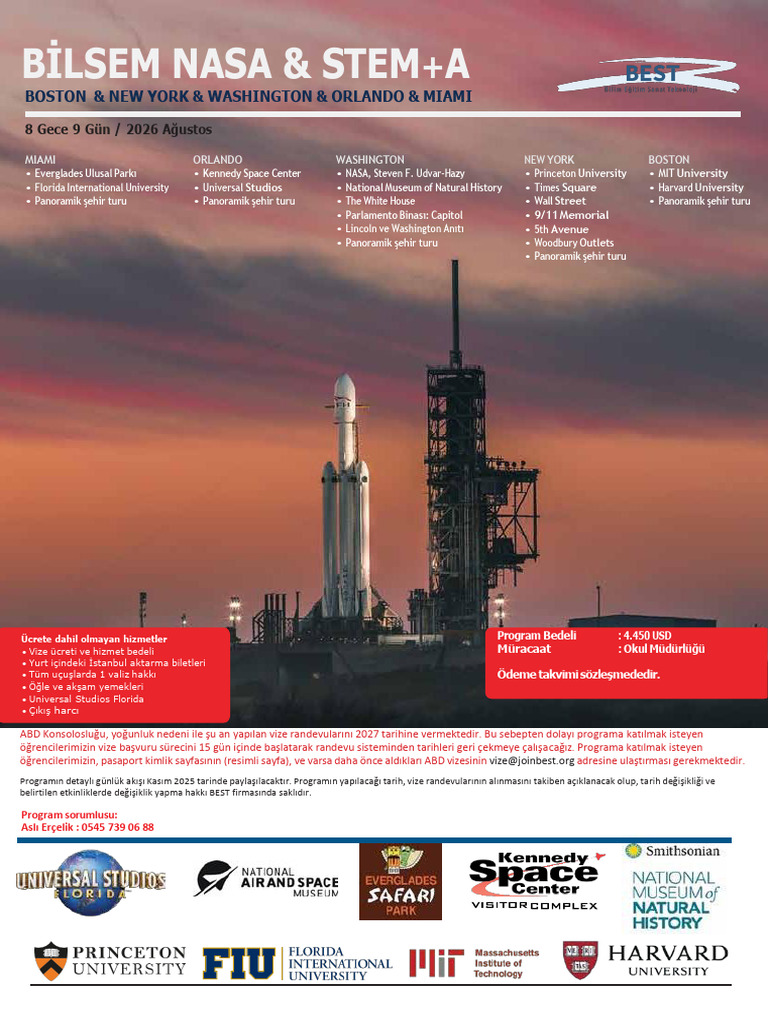 2026 Ağustos Nasa | PDF
