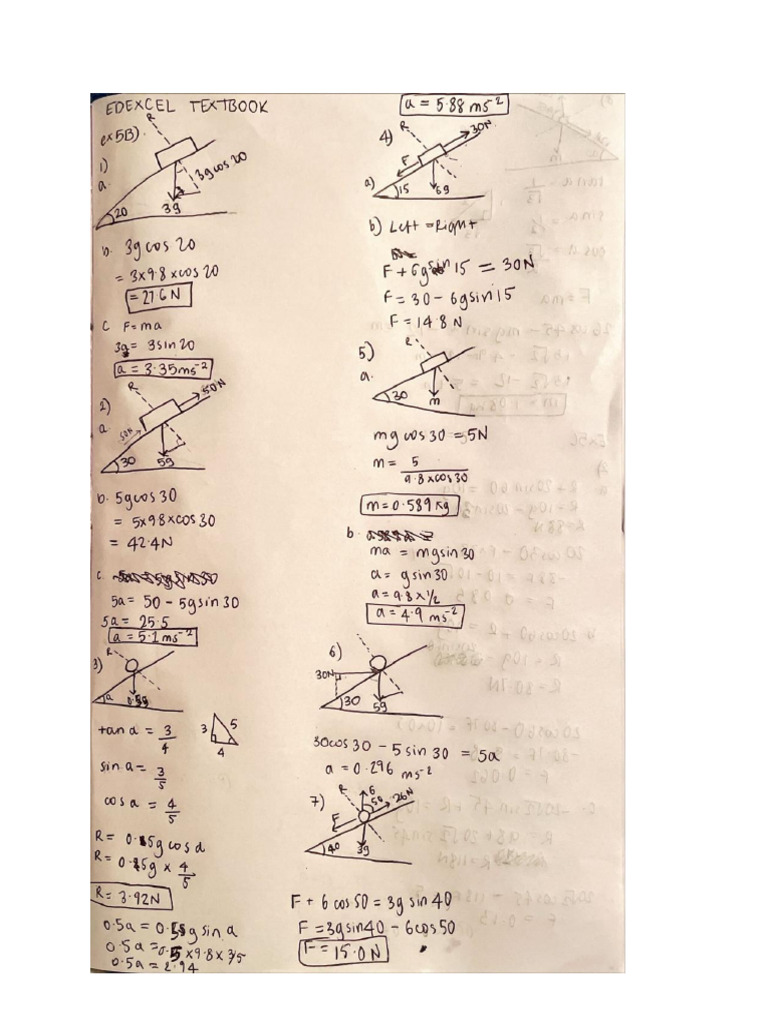 Edexcel Textbook 5B, 5C | PDF