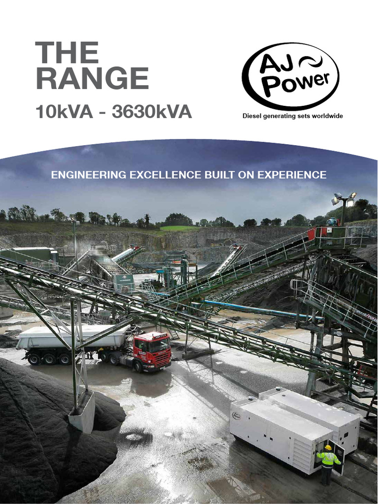 AJ Power Diesel Generators Overview | PDF | Coolant | Engines