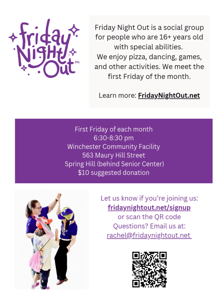 FNO Intro Flyer - Aug 25 - Spring Hill | PDF