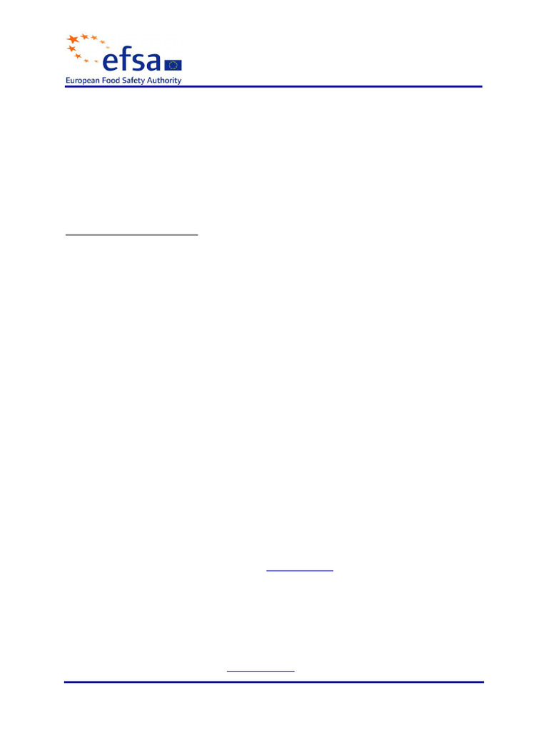 EFSA Journal - 2010 - Scientific Opinion On The Substantiation of ...