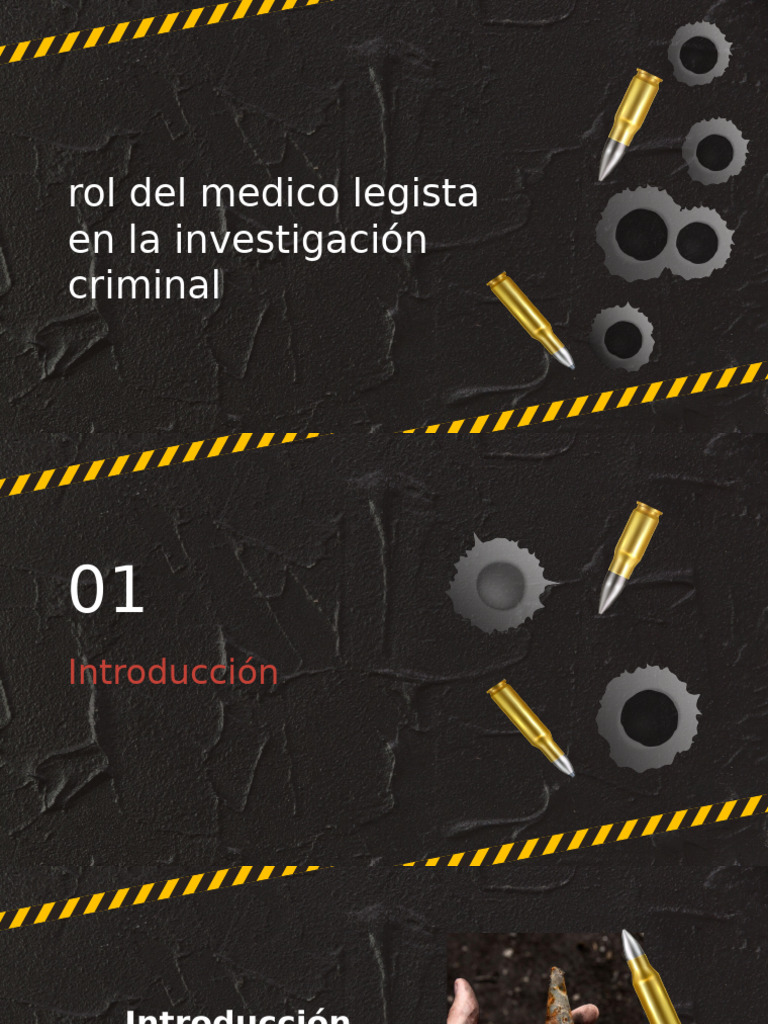 Rol Del Medico Legista en La Investigación Criminal | PDF ...