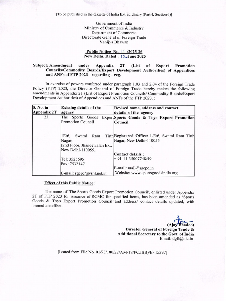 Public Notice 11 Eng - 0001 | PDF