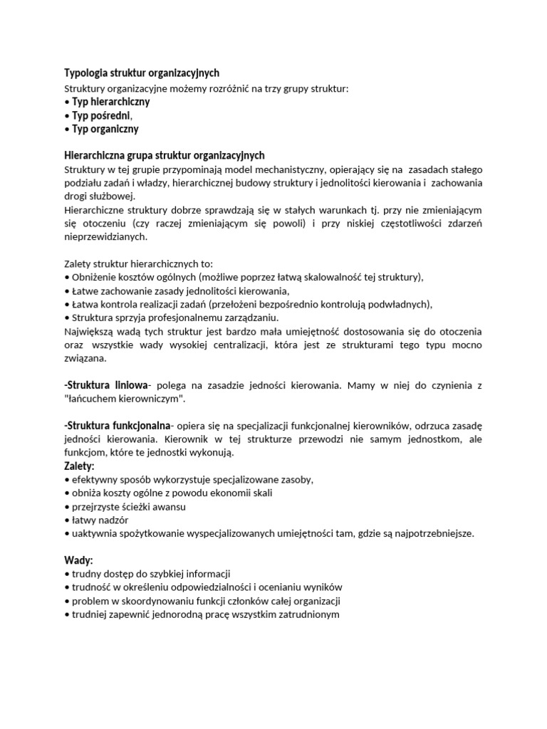 7 Typy Struktur | PDF