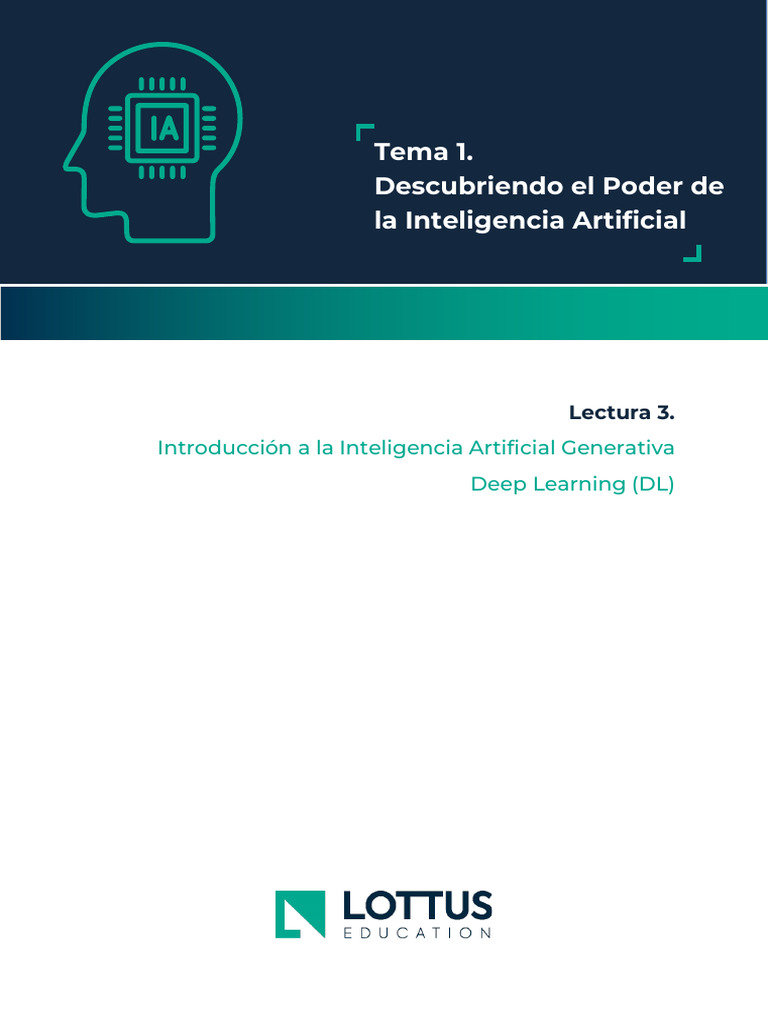 Introducción al Deep Learning en IA | PDF | Inteligencia artificial ...