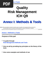 ICH Q9(R1) Quality Risk Management Guide | PDF | Risk Management | Risk