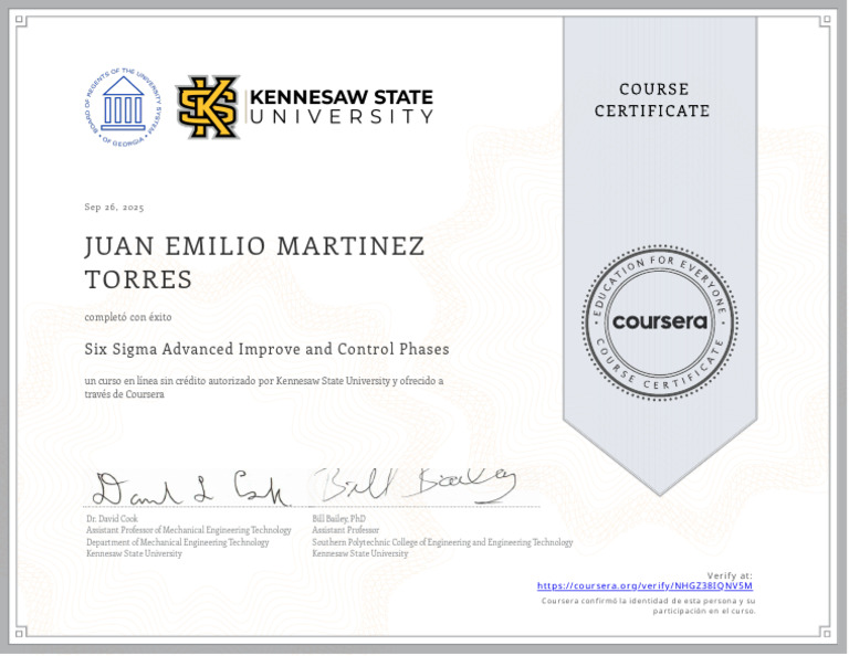 Six Sigma Advanced Improve and Control Phases | PDF